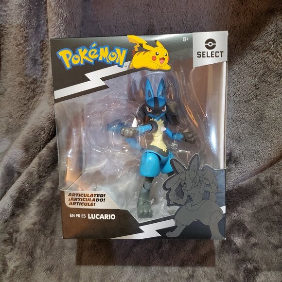 Pokemon | Toys | Pokemon Select Lucario 6 Articulated Jazwares Figure ...